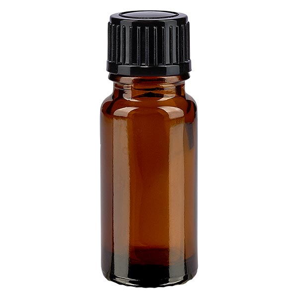 Flacone da farmacia 10 ml colore marrone con tappo contagocce standard ...